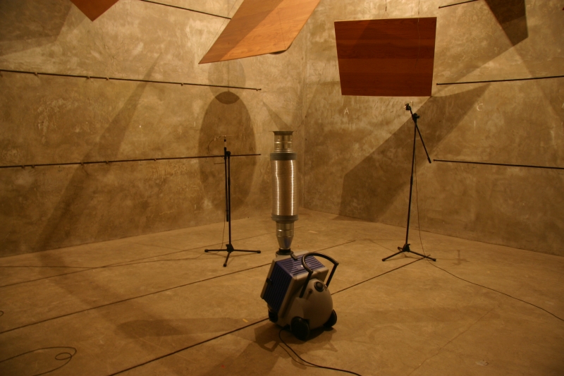 Schallleistung, Messung von Schallleistungspegel nach DIN EN ISO 3740